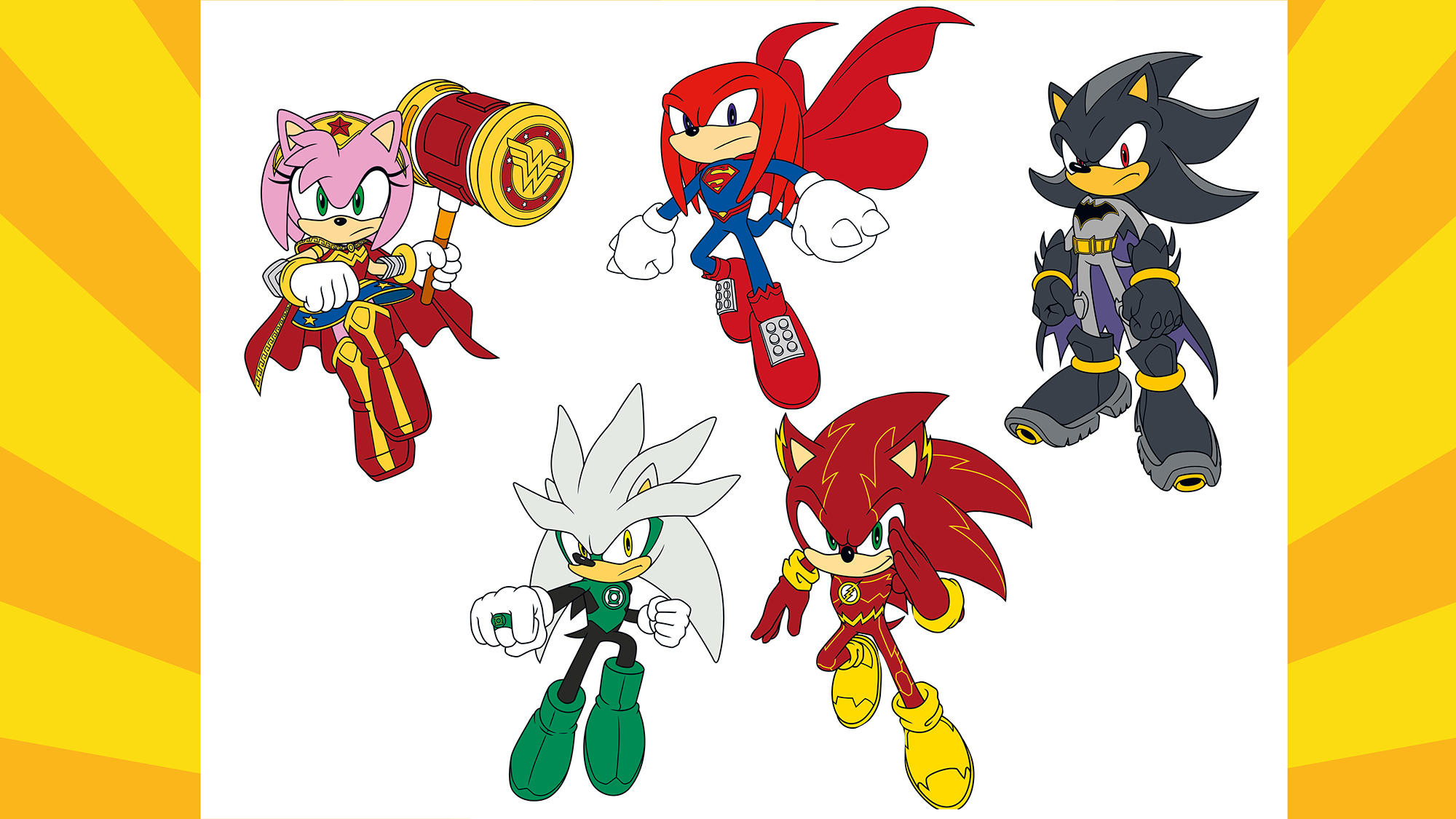 DC’s Justice League and Sonic the Hedgehog team up - Toys n Playthings