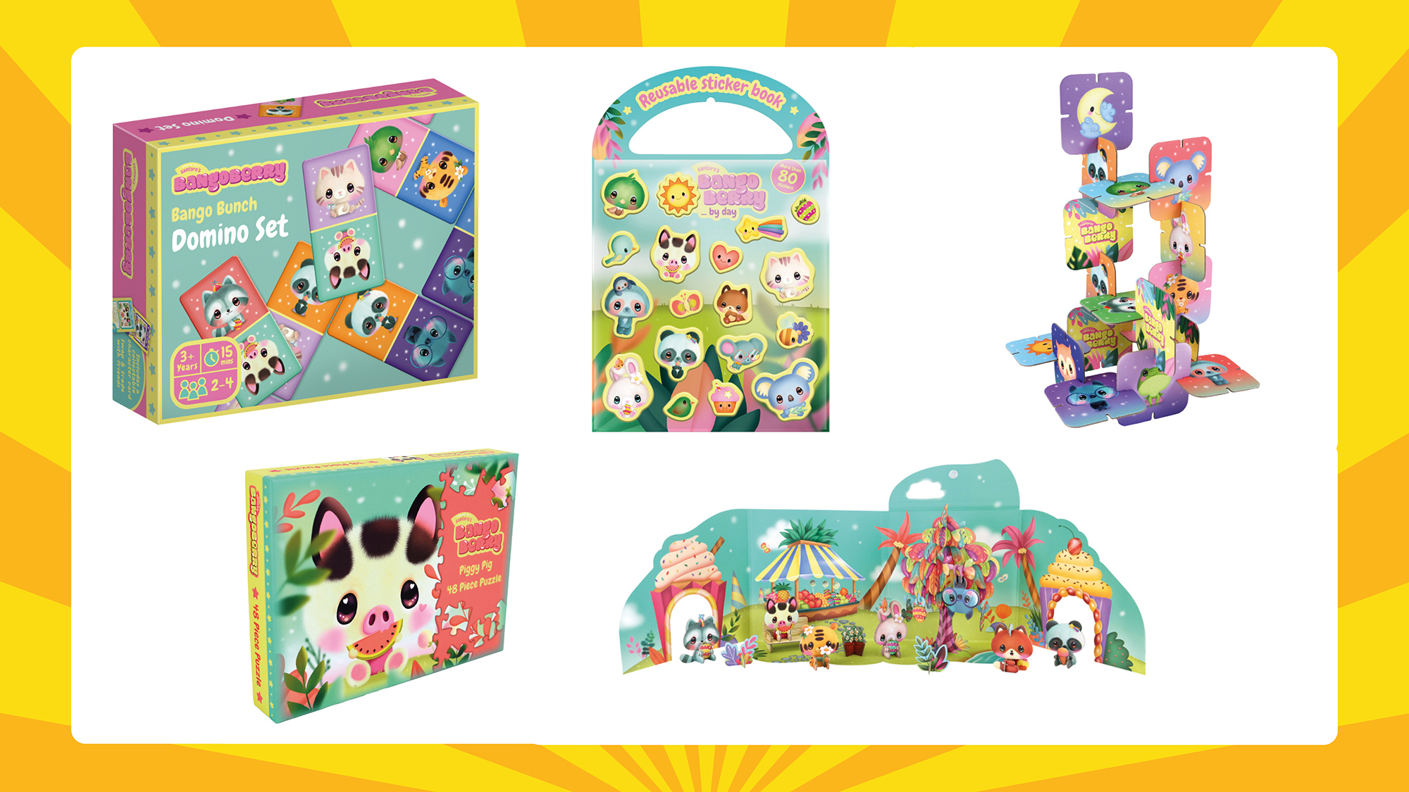 Santoro launches new range of Bangoberry puzzles and activities - Toys ...