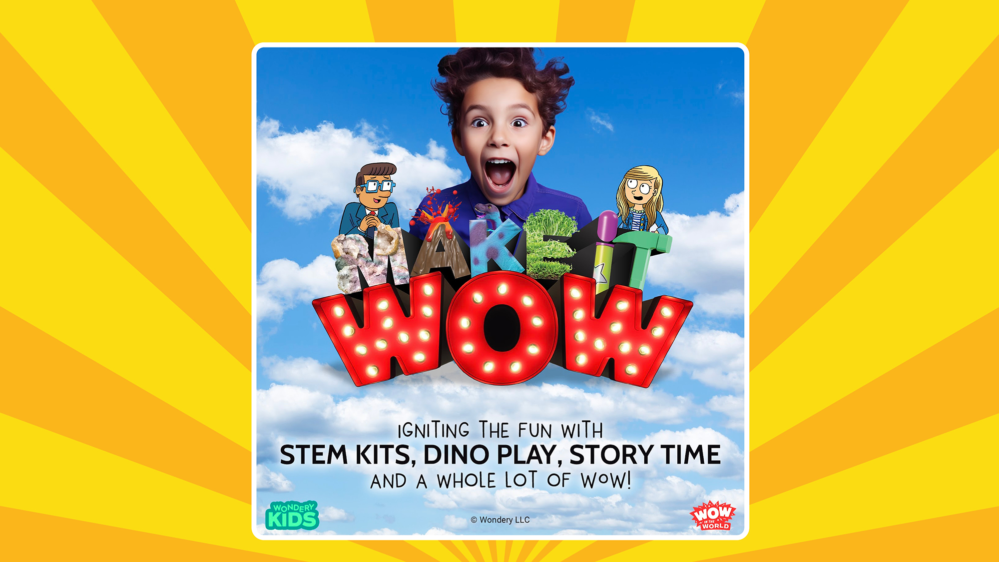 Wondery Kids and Wow in the World Launch first-of-its-kind STEM Toy ...