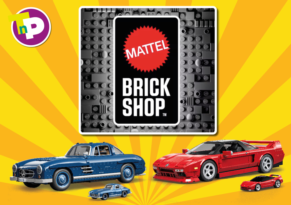 Mattel Brick Shop unveils Hot Wheels collector builds - Toys n Playthings