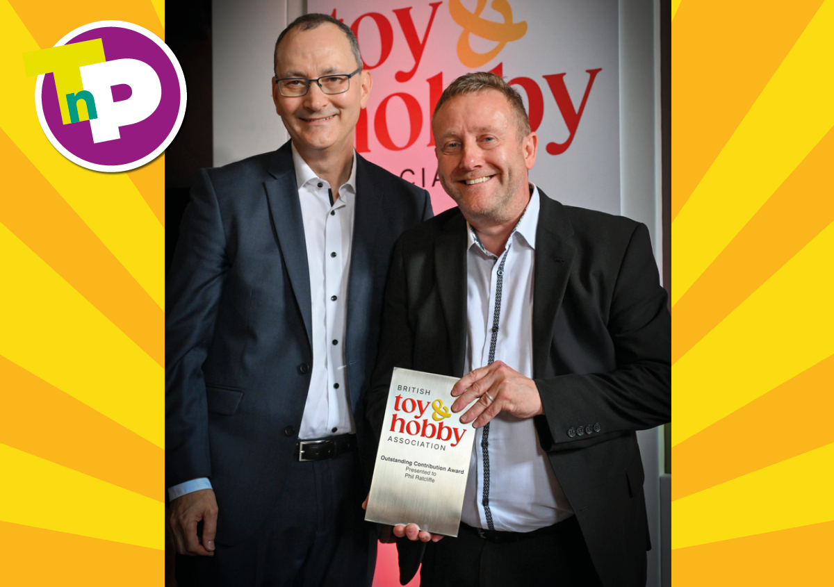 Phil Ratcliffe receives BTHA Outstanding Contribution Award - Toys n ...